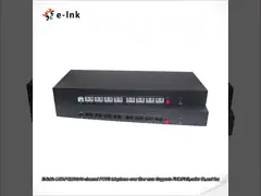 8Ch POTS ((FXO/FXS) Telefono por fibra óptica