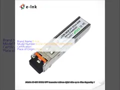 Transceptor óptico SFP de vídeo digital de 40 km (MSA) con transmisión HD-SDI CWDM 1270~1610nm