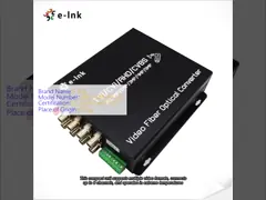 8Ch 5MP HD-AHD/HD-CVI/HD-TVI/CVBS 4-in-1 Video Fiber Converter