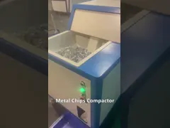 China Industrial Scrap Metal Chips Press Compactor Automatic Swarf Briquetting Machine for sale