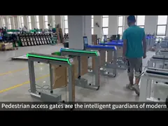 China Swing Barrier Gate Access Control System Fingerprint RFID Card Biometric Access Control for sale