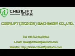 China DC Motor Drive Self Propelled Platform Electric Aerial Work Platform Max 13.8m with CE Certificate for sale