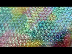China PU Rainbow Mirror Embossed Synthetic Leather 0.9mm Thickness 137-140cm Width for Luggage and Bags for sale