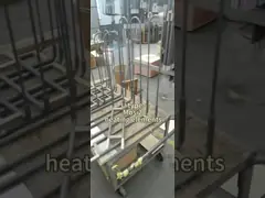 Elementi riscaldanti in MoSi2 multi-piegati per forni industriali