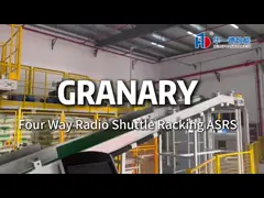 GRANARY Four Way Radio Shuttle Racking ASRS