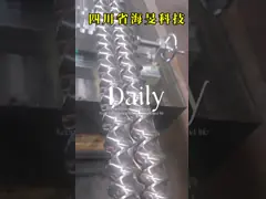 China Twin Screw Extrusion Machine Vibrating Rotating Screw Elements For Customized Material WPC Extruder for sale