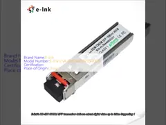 Transceptor óptico de vídeo digital SFP de 20 km (MSA) con transmisión HD-SDI CWDM 1270~1610nm