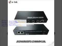 Self-Configured 3-port 10/100/1000BASE-T + 4-port 1000BASE SFP Ethernet Switch