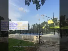 Complete Padel Court Solution: Fencing, Aluminum Frames, Tempered Glass, LED Lighting & Professional Turf One-Stop Purchase