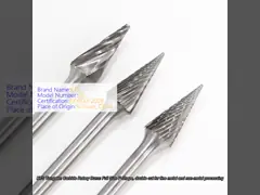 텅스텐 카바이드 로터리 버 F 형 SF-5M 더블 컷