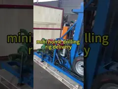 Flexible Movement Hydraulic Water Well Drilling Rig With 1.5m Drill Rod