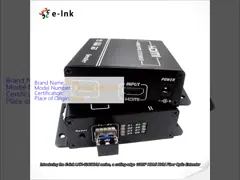 1080P HDMI KVM Fiber Optic Extender
