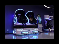 China 9D VR Chair 360° Panoramic Helmet 3D Sound 3-Axis Electro-Hydraulic Platform for sale