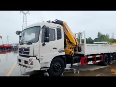 China Dongfeng KR Truck With XCMG 360 Degree GSQZ160 8Ton Folding Boom Crane for sale