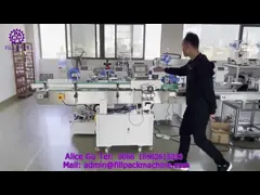 China Sola máquina de etiquetado adhesiva principal de la etiqueta engomada 50BPM para la botella redonda en venta