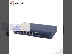 8 Ports PoE(250M) Fast Ethernet Switch