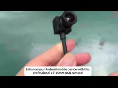 USB Mini 15x15 мм HD 1080P 30FPS 2MP Камера 2.8 мм 110 ° Широкоугольная камера