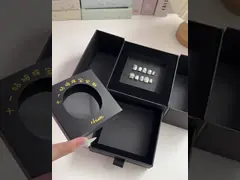 China Custom Logo Double Drawer Nail Art Box - Premium Display Case for sale