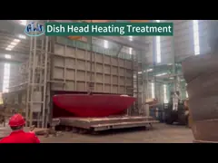 China SA516 Gr70 89mm Hemispherical Head Pressure Vessel End Cap Semi Hemisphere Spinning Pipe for sale