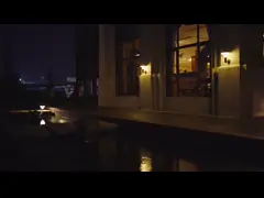 China 3.2V/8000mAh Outdoor Ip65 Waterproof Led Solar Wall Mounted Light Garden Light for sale