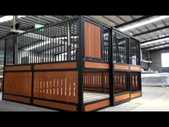 Fully Customizable European Horse Stalls Corrosion Resistant Material