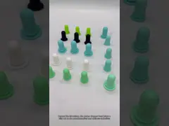 Black White Or Assigned Color Rubber Bung Stopper In Custom Size Waterproof 40-80 Shore A Hardness