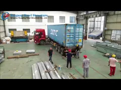 Steel structure water tower delivery