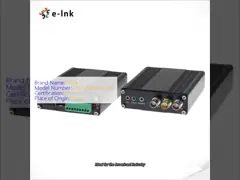 4-Channel 3G-SDI Fiber Converter with Ethernet