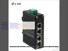 12~48VDC Power Input Industrial 2-Port Gigabit PoE+ Injector