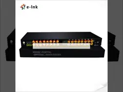 32Ch RCA Audio over Fiber Optical Converter