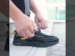 Men's Breathable Steel Toe Work Shoes – Puncture-Resistant, Anti-Smash, Wear-Resistant Safety Shoes