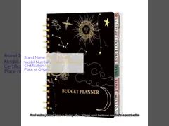 300gsm Cover Weight Custom Journal Notebook in Pastel Color Scheme for Business Needs