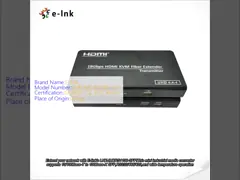 4K HDMI 2.0 KVM USB over Fiber Optic Extender