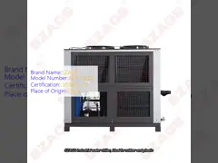 Unità refrigeratore ad aria 20HP Refrigeratore industriale ad acqua per gomma e plastica