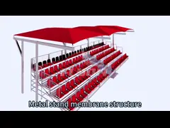 China Adjustable Folding Stadium Seat with Protective Cover for Events for sale