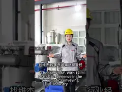 China WIJAY Stainless Steel Rotary Airlock Valve Type 30L - 1-2 Tons/Hour Capacity, 160 m³/h Feeding Rate for sale