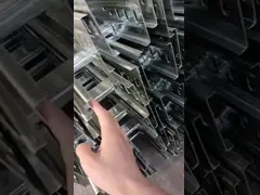 China Fireproof Cable Tray Wall mounted Installation with A1 Fireproof Rating and Silver Finish for sale