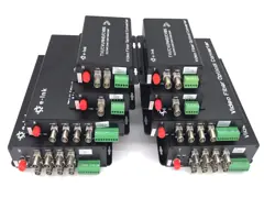 16Ch 5MP HD-Video 4-in-1 Video Fiber Converter Support 5MP 4MP 3MP 1080P 720P Camera