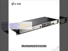 L2+ 16-Port 10/100/1000T + 2-Port 100/1000X SFP Managed Ethernet Switch