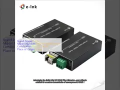 Mini extender HDMI 2.1 8K/60 Hz su fibra multimodale single-core