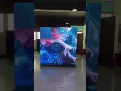 China 1.538mm Pixel Pitch Foldable GOB LED Poster Display 800nits Brightness for Shop Advertising for sale