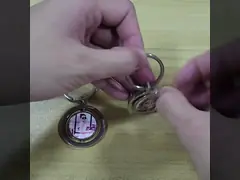 Personalized Rotary Photo Keychain Double Sided 360 Rotating Sublimation Blanks Metal Key Chain