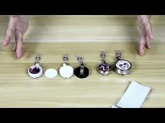 Estilos DIY Foto retráctil de plástico Sublimación portador de la insignia del carrete del clip