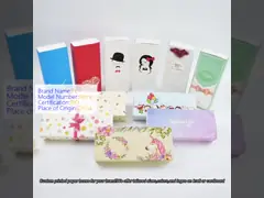 China Rectangular Paper Packaging Box Water Resistance Offset Printing Underwear Gift Boxes for sale