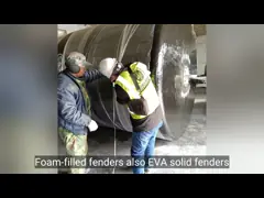 China Custom Manufacturing Foam Filled Fender with 12 Months Shelf Life and 1 M~12 M Length for Marine Applications for sale