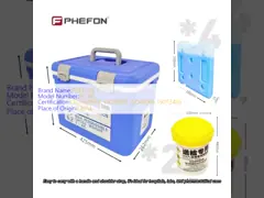 China UN3373 Biological Infectious Substance Transport Container Certified For Safe Transport Solution for sale