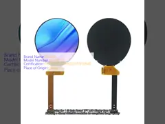 China 1.39 Inch Round Display Tft Lcd Circular Tft Display 360x360 QSPI Interface for sale