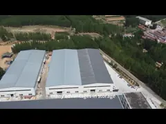 China Q235B Q355B Light Steel Structure Warehouse Industrial Shed for sale