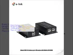 USB2.0 via CAT5e/6e Extender 150M with POC