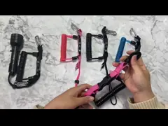 China Anti Drop Safety Spring Coil Tool Diving Lanyard For Underwater Swimming Surfing for sale